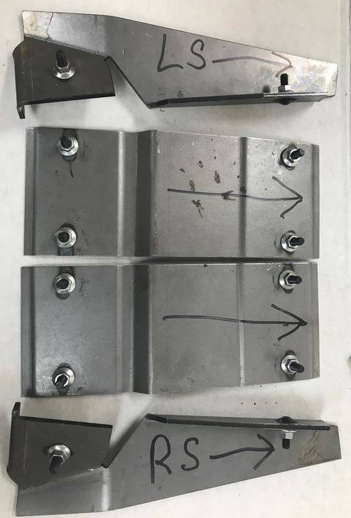 SEAT MOUNTING BRACKETS (BUCKET SEATS)