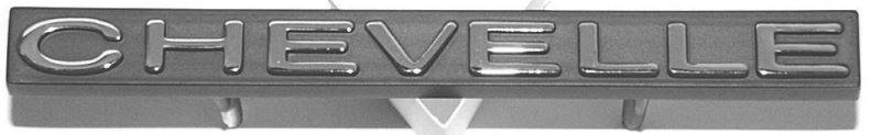 GRILLE EMBLEM - CHEVELLE - Lutty's Chevy Warehouse - Lutty's Chevy ...