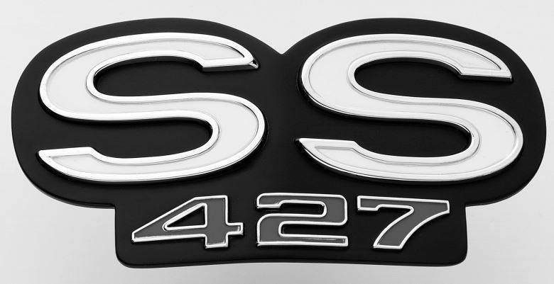GRILLE EMBLEM ~SS 427~ - Lutty's Chevy Warehouse - Lutty's Chevy Warehouse