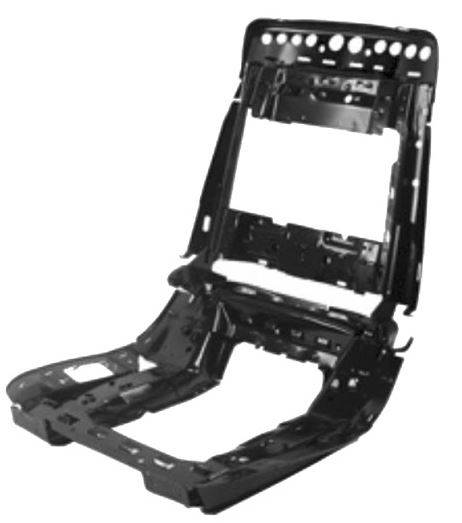 SEAT FRAME ASSEMBLY WITH SPRINGS - Lutty's Chevy Warehouse - Lutty's ...