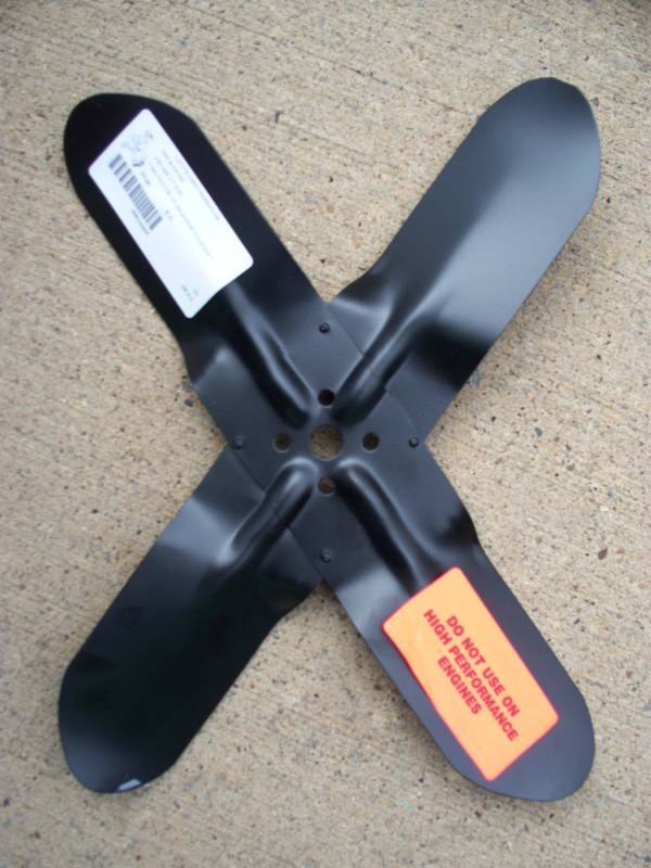 FAN BLADE - 17 INCH 4 BLADE - Lutty's Chevy Warehouse - Lutty's Chevy ...