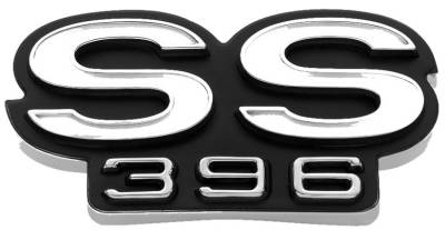 GRILLE EMBLEM - SS 396 - Lutty's Chevy Warehouse - Lutty's Chevy Warehouse